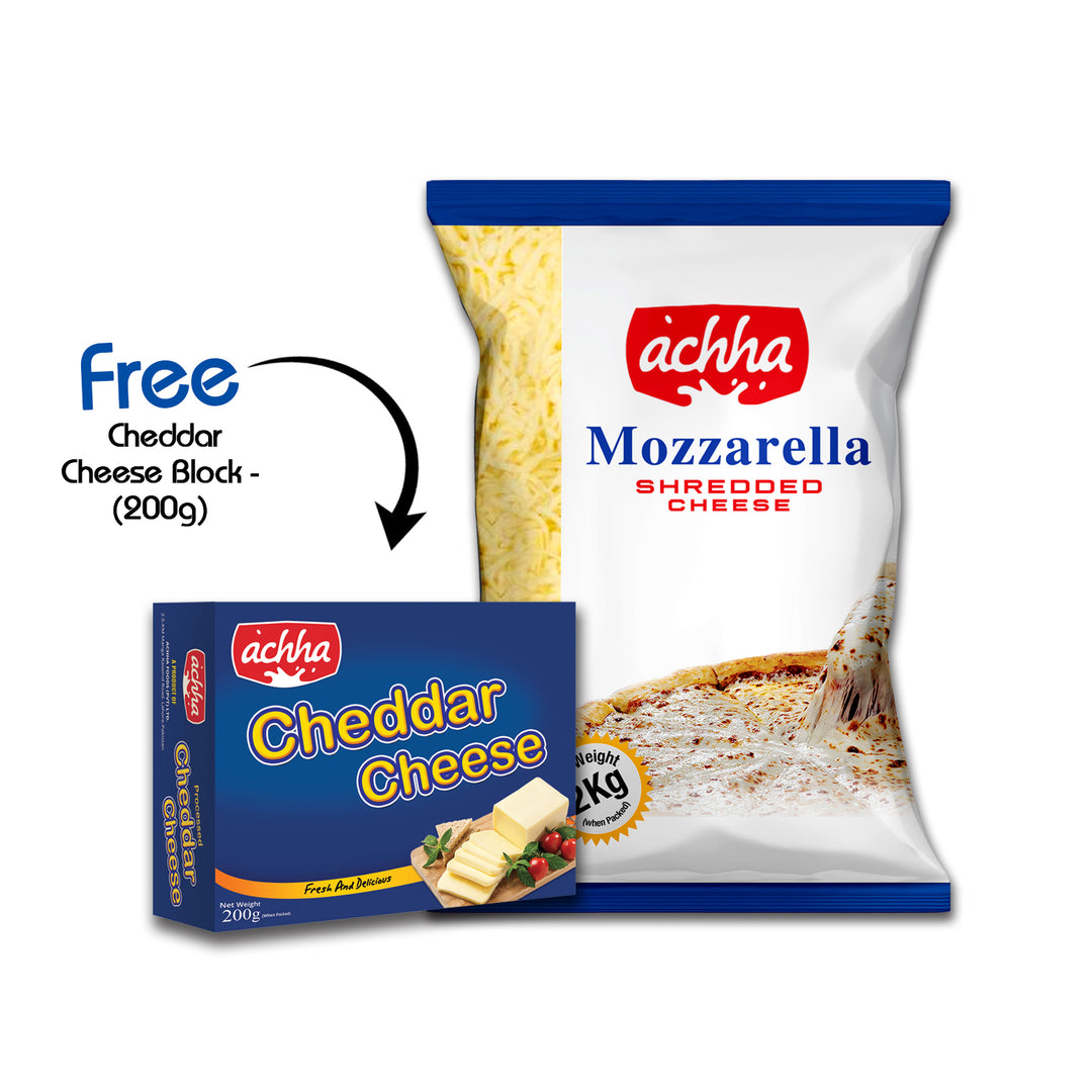 Buy online Mozzarella Cheese in Pakistani – Achha Foods