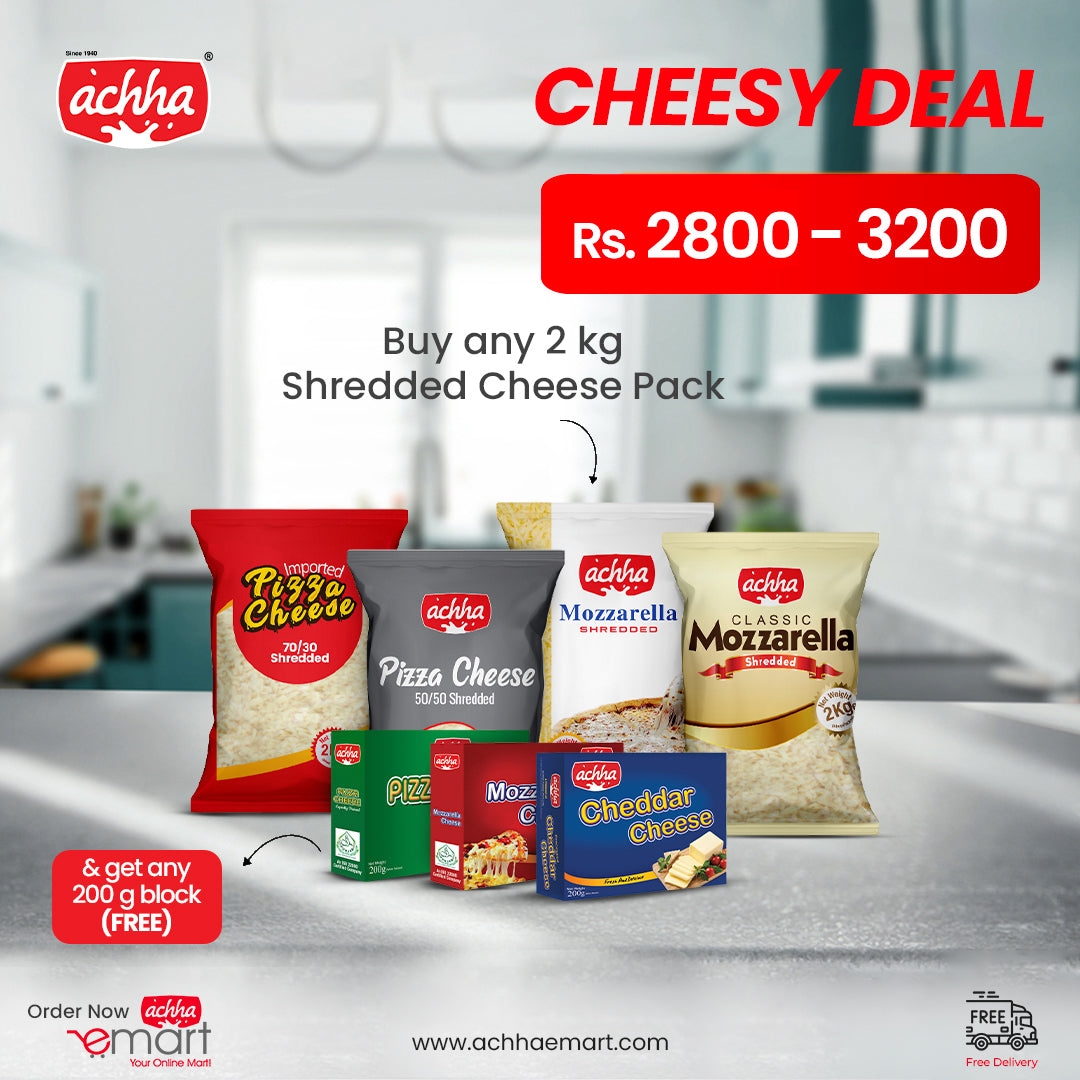 Cheesy Deal at Achaa E-mart – Achha Foods