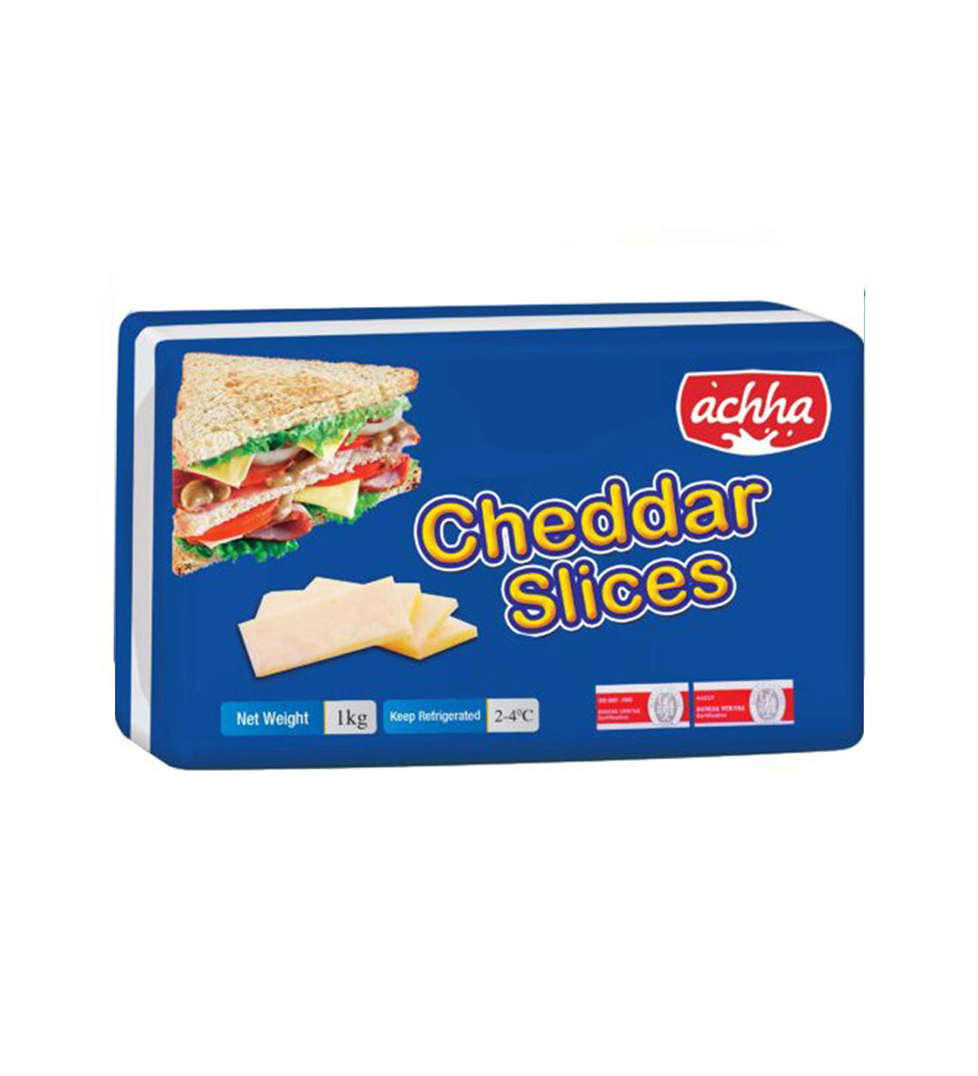 Best Cheddar Cheese Slices 1KG – Buy Online Pakistan | Achha Foods ...